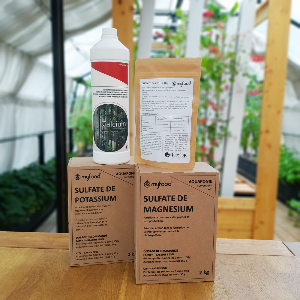 Nutrient Kit (Iron, Potassium, Magnesium, Calcium)